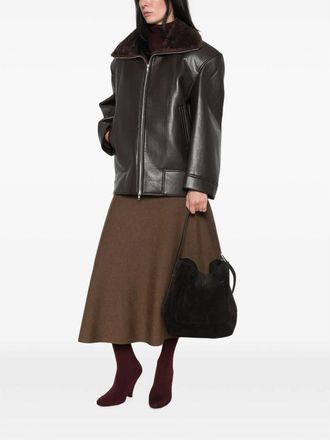 Frankie Shop Aspen Jacket - Brown