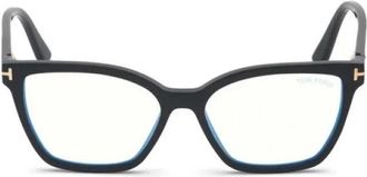 Tom Ford Femme, Accessoires, Noir, Taille: 53 MM Lunettes &agrave; double clip anti-lumi&egrave;re bleue