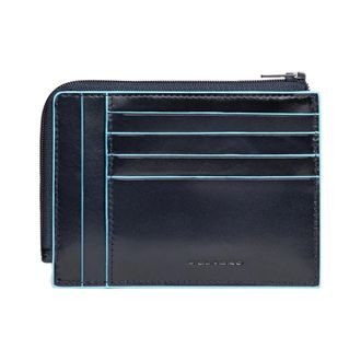 Piquadro Rei&szlig;verschluss-M&uuml;nzbeutel mit Dokumenten- - - Accessories - Herren - Blau - ONE SIZE