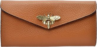 Anna Luchini Braun Rindsledertasche
