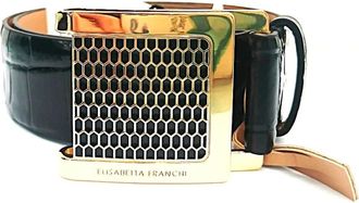 Elisabetta Franchi Femme, Accessoires, Noir, Taille: M Cintura