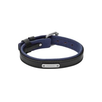 Fossil Everett Herren Schwarz Kein Metaltyp Armband, JA7316998