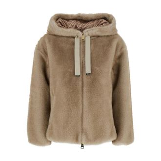 Herno Damen, Jacken, Beige, MGr&ouml;&szlig;e