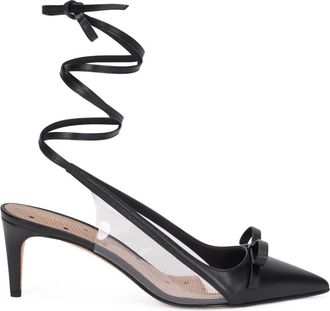 Red Valentino Femme, Chaussures, Noir, Taille: 40 EU D&eacute;collet&eacute; en cuir