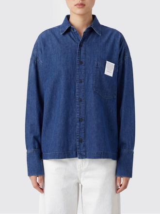 Icon Denim Los Angeles Hemdbluse Damen Farbe Blau