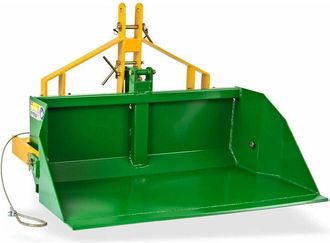 Dema Dema - Heckschaufel Kippmulde Kippschaufel Heckkipper dhs 140 m f&uuml;r Traktor kippbar