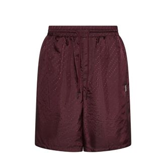 John Richmond Monogram Bermuda Shorts - - Shorts - Herren - Rot - S