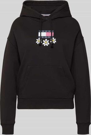 Tommy Jeans Hoodie mit Label- und Motiv-Print Modell DAISY FLAG