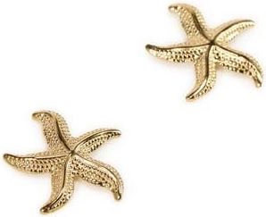 Au Printemps Paris Boucles doreilles &eacute;toile de mer