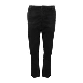Dondup Samt Hose - - Trousers - Herren - Schwarzk - W40