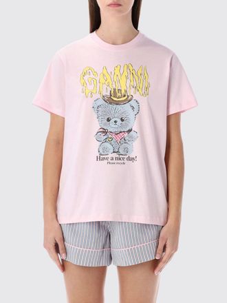 Ganni T-Shirt GANNI Damen Farbe Pink