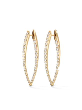 Melissa Kaye 18kt Creolen aus Gelbgold