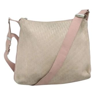 Dior Pre-owned Trotter Canvas Schultertasche - - Pre-owned - Damen - Beige - ONE SIZE