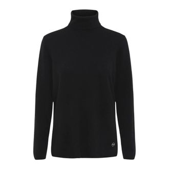 BTF-CPH Btfcph, Femme, Pulls, Noir, Taille: 42 FR Pullover en Cachemire &agrave; Col Roul&eacute; 50107