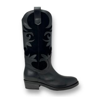 Via Roma 15 Schwarze Venice Stiefeletten - - Shoes - Damen - Schwarzk - 36 1/2 EU