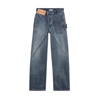 J.W.Anderson Jeans Workwear Torsad&eacute;s - Femme - Jeans - Bleu - Taille: W24