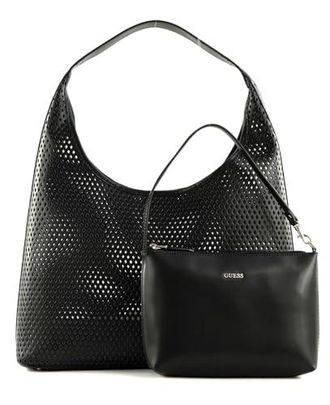 Guess sac shopper Vikky Hobo Bag Black noir