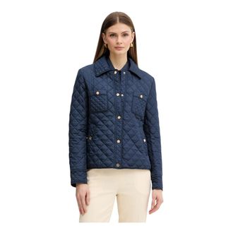 Fracomina Gesteppte Jacke mit Druckkn&ouml;pfen - - Jackets - Damen - Blau - XS