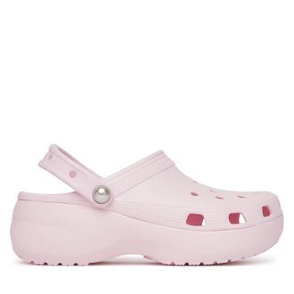 Crocs Pantoletten Crocs Classic Platform Pearl Clog 211231 Rosa