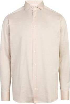 Eton Chemise droite jacquard en coton