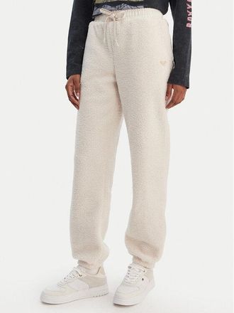 Roxy Jogginghose Waves Of Warmths ERJNP03674 &Eacute;cru Regular Fit