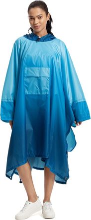 Nuur Regenponcho Damen Herren Unisex Regencape Regenmantel Regenjacke Festival Wasserdicht Hiking Cycling Outdoor 3in1 Mehrzweck Wiederverwendbar Rain Ponc