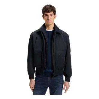 HUGO BOSS Homme, Vestes, Bleu, Taille: L Light Vestes