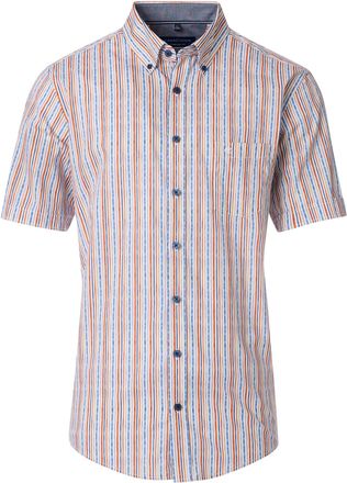 Casamoda Freizeithemd Kurzarm gestreift Comfort Fit