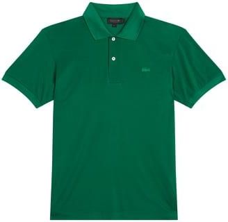 Lacoste Polo manches courtes &agrave; logo en soie