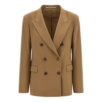 Tagliatore Formal Blazers - Femme - Vestes - Beige - Taille: 42 FR