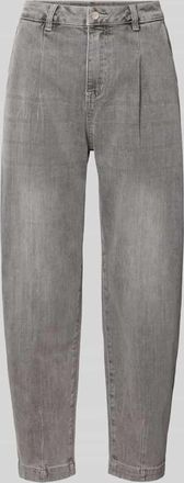 Buena Vista Regular Fit Barrel Jeans aus Baumwoll-Mix mit Viskose-Anteil Modell Ballon Str Denim