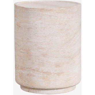 Sklum Runder Beistelltisch f&uuml;r den Garten &Oslash;35 cm aus Beton Darwys