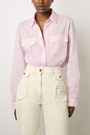 Gerard Darel Chemise en coton - ANTONIA - Rose