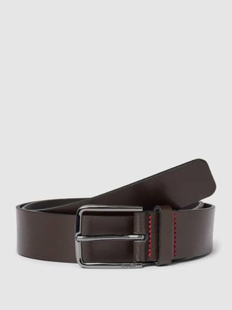 HUGO BOSS Lederg&uuml;rtel aus echtem Leder Modell Gerik