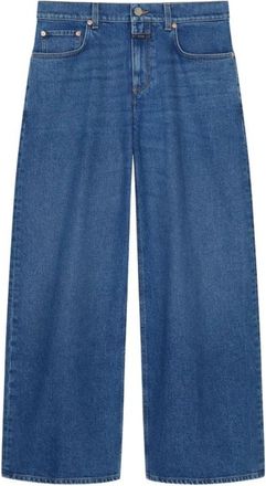 Closed Femme, Jeans, Bleu, Taille: W24 L32 Wide Jeans
