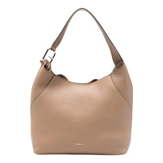 Furla Lara M Hobo - Femme - Sacs - Brun - Taille: ONE Size
