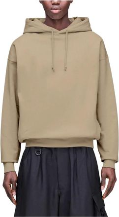 adidas Homme, Sweatshirts et sweats &agrave; capuche, Beige, Taille: XL Y-3 FT Hooded Terry SweaT-shirt