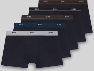 HUGO BOSS Pant & Trunk aus Baumwoll-Mix im 5er-Pack Modell Essential