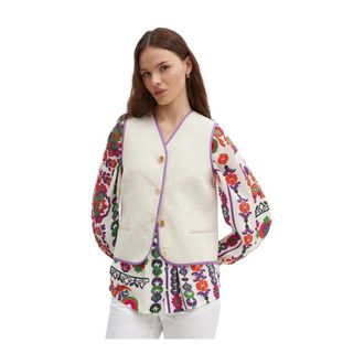 La Petite Francaise Damen, Jacken, Beige, LGr&ouml;&szlig;e