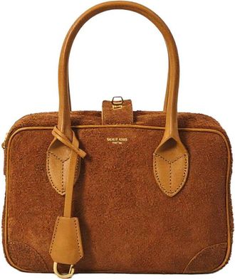 Golden Goose Damen Tasche VITA BAG FURRY AND LEATHER aus Leder