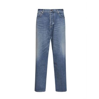 Balenciaga Gerades Jeans - - Jeans - Herren - Blau - XS