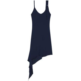 Courr&egrave;ges Marineblaues Kleid mit Knoten - - Dresses - Damen - Blau - XS
