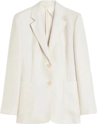 Max Mara Femme, Vestes, Beige, Taille: 38 FR Max Mara Vestes Beige