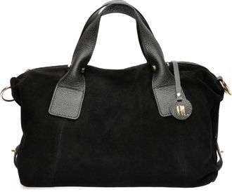Anna Luchini schwarze Ledertasche