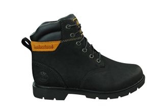 Timberland Leavitt wasserdichte Schn&uuml;re -up -Leder -Damenstiefel Schwarz A1guk B74E