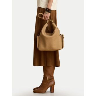 Lauren Ralph Lauren Handtasche LAUREN RALPH LAUREN 431P18458001 Hellbraun