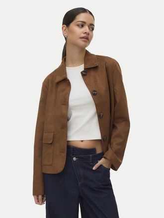 Vero Moda &Uuml;bergangsjacke Jose Kelly 10338632 Braun Regular Fit