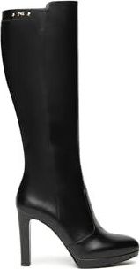 Nero Giardini I514511DE Bottes Femme en Cuir - Noir 37 EU