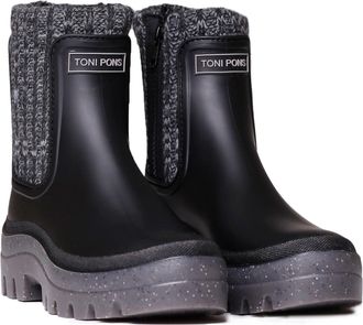 Toni Pons Damen-Regenstiefel - CAMOS - Schwarz, 39 EU