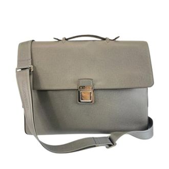 Louis Vuitton Pre-owned Cuir sacs-louis-vuitton - Homme - Pre-owned - Gris - Taille: ONE Size